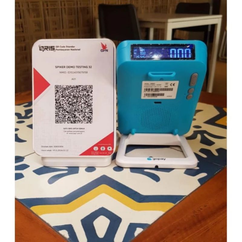 Jual Qris Gopay Speaker MDR 0% (Wajib Chat & Baca Deskripsi) | Shopee ...