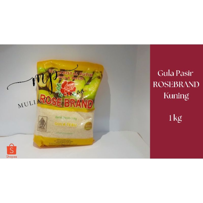 Jual Gula Pasir Rosebrand RoseBrand Rose Brand Kuning 1kg Promo Murah ...