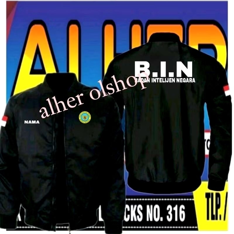 Jual Jaket bordir bin jaket bin jaket bomber bin jaket kerja Bin jaket ...