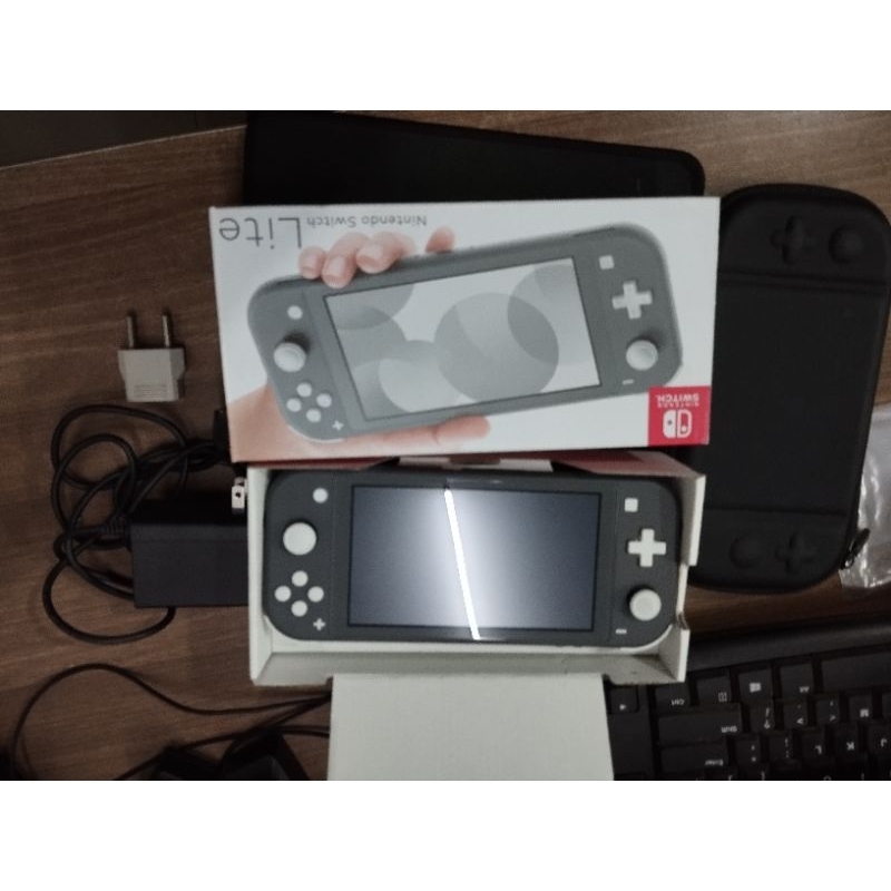 Jual Nintendo switch lite CFW 512gb gray | Shopee Indonesia
