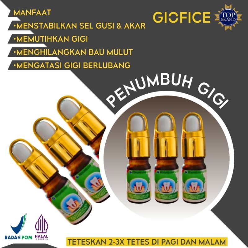 Jual PENUMBUH GIGI OMPONG-GOYANG & PATAH TERLARIS / SEMUS USIA ORIGINAL ...