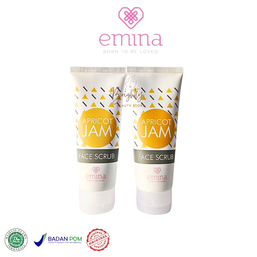 Jual Emina Apricot Jam Face Scrub 60ml | Shopee Indonesia