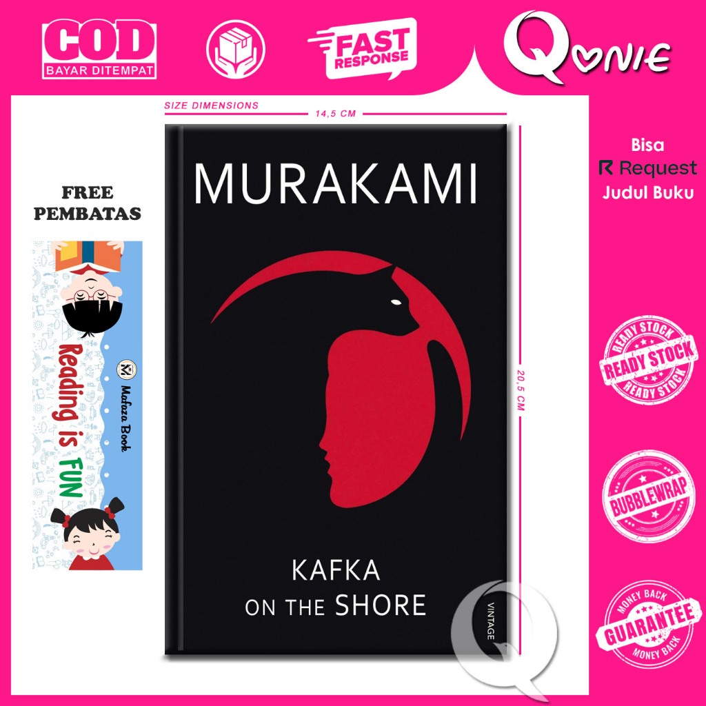 Jual Kafka on the Shore by Haruki Murakami (English/Indonesia) | Shopee ...