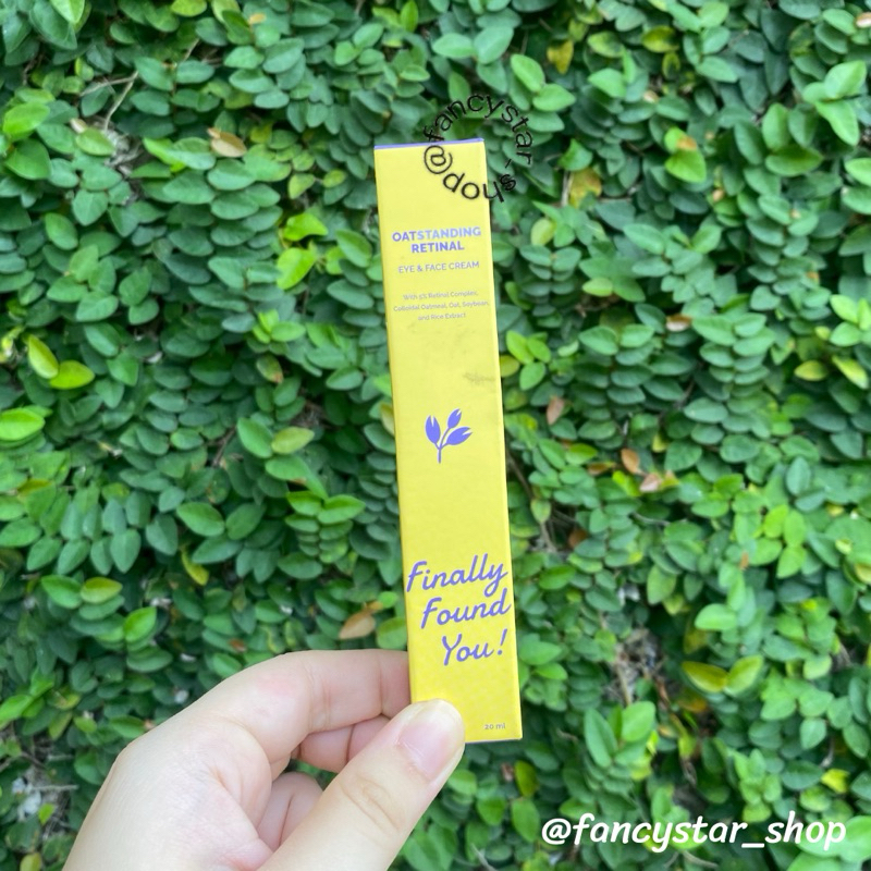 Jual [BPOM] FINALLY FOUND YOU FFY OATstanding Retinal Eye & Face Cream ...
