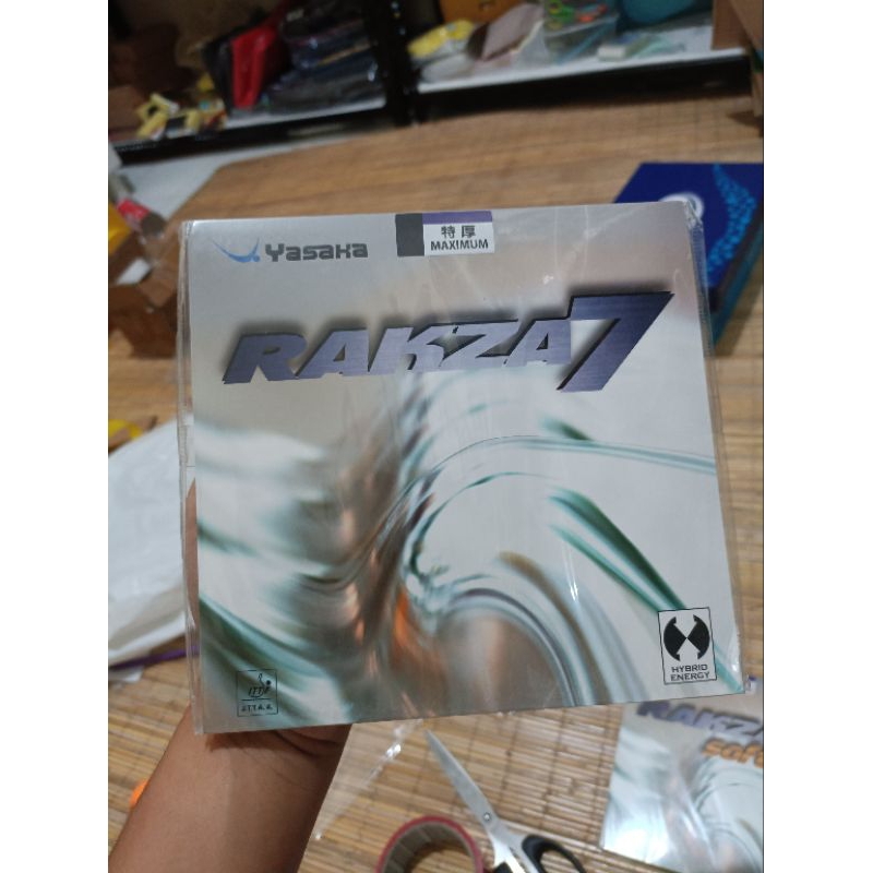 Jual KARET TENIS MEJA YASAKA RAKZA 7 ORIGINAL | Shopee Indonesia