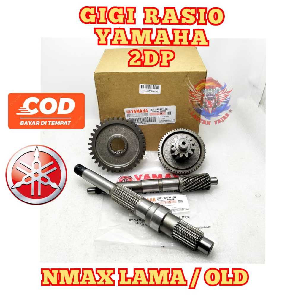 Jual Gigi rasio set Nmax Lama / N Max old Asli original Yamaha 2DP gear ...