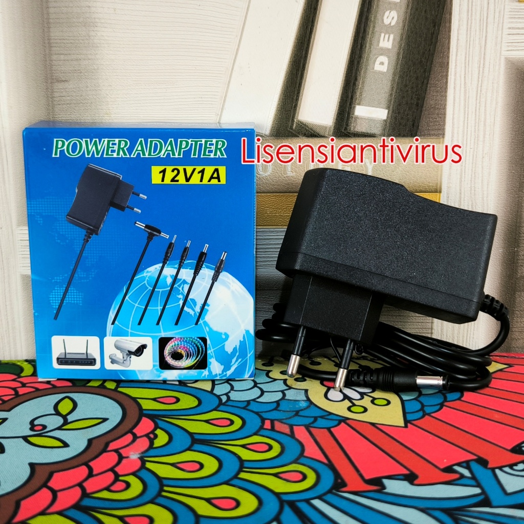 Jual Adaptor 12V 1A / Adaptor 12V 2A CCTV STB Power Supply AC ke DC ...