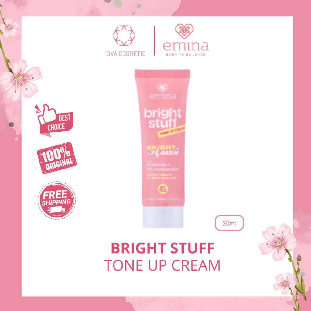 Jual DIVA - Emina Tone Up Cream Gel 20 ml - Instan Mencerahkan Kulit ...