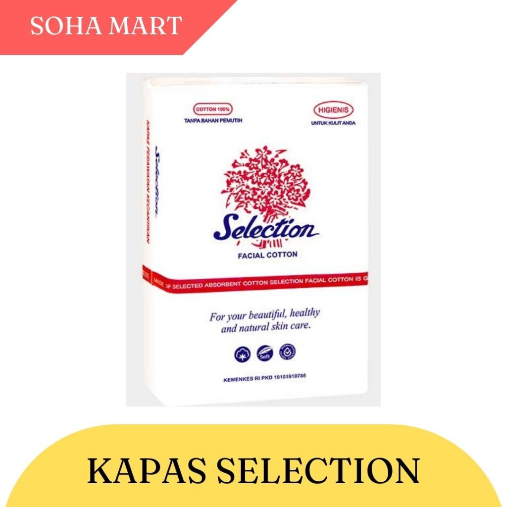Jual Soha Mart Kapas Selection 70 gr, 50 gr, 35 gr | Shopee Indonesia