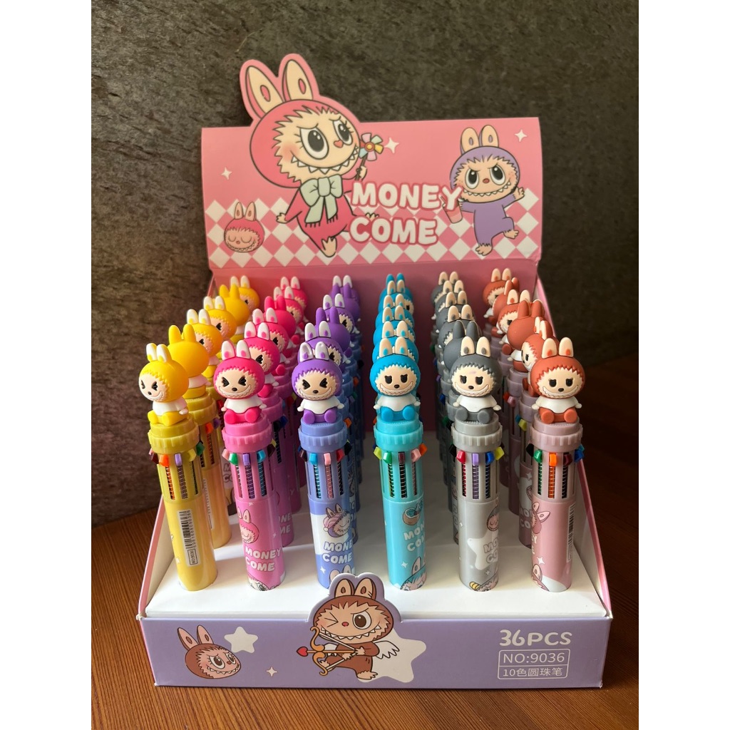 Jual Pen Labubu 10 Warna Pulpen Cetek 10 Warna Labubu | Shopee Indonesia