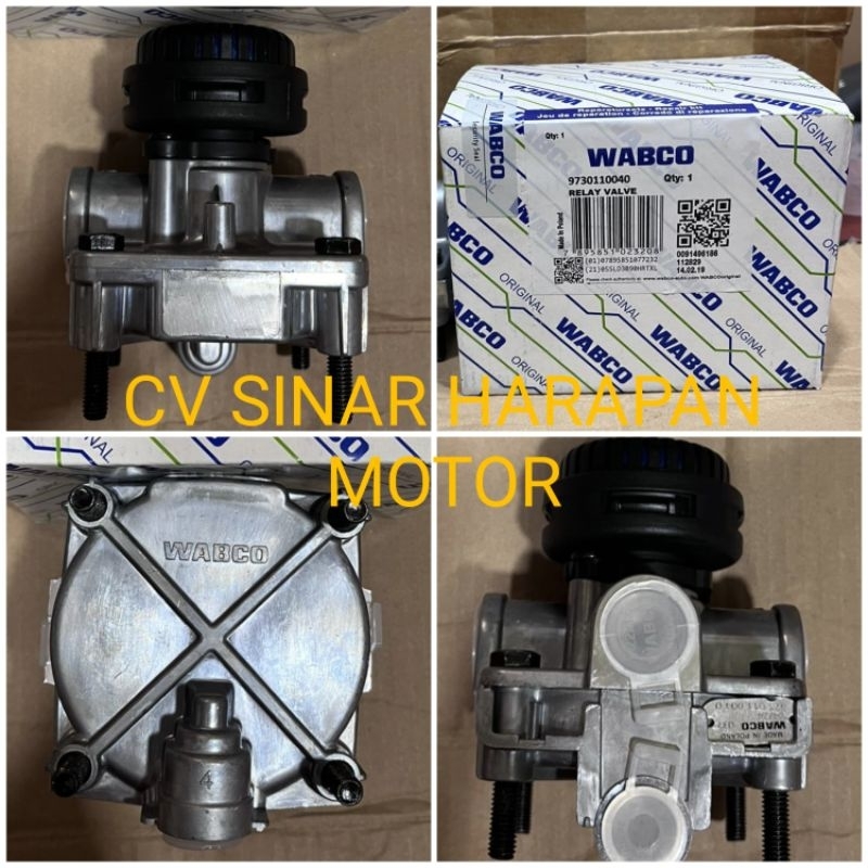 Jual 9730110040 KATUP RELAY VALVE HINO 500 2016 ON 44080-EW010 RELAY ...