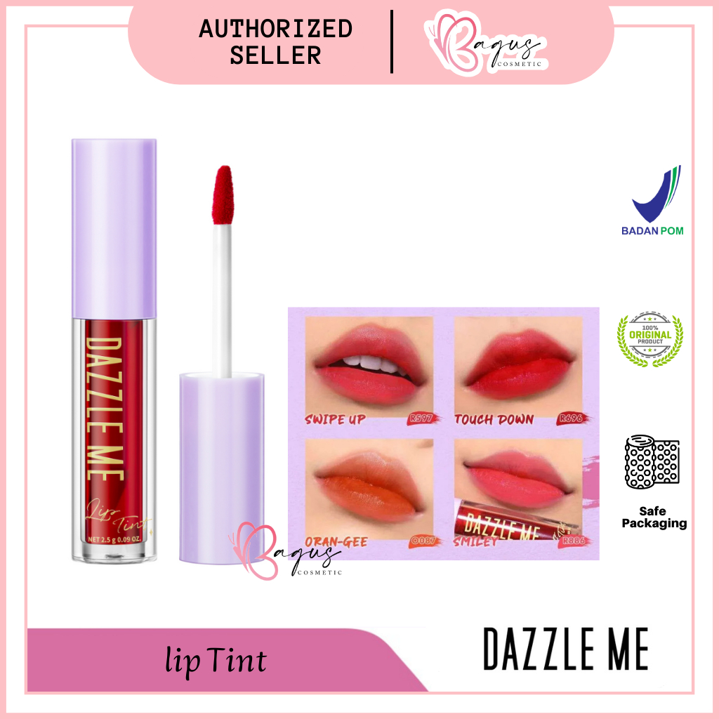 Jual ⭐BAGUS⭐ DAZZLE ME Ink-Licious Lip Tint BPOM | Lipcream | Velvet ...