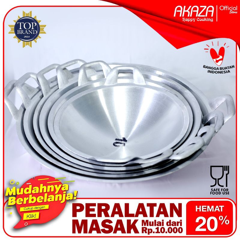 Jual Wajan Anti Lengket Premium - Wajan Masak Multifungsi Wajan ...