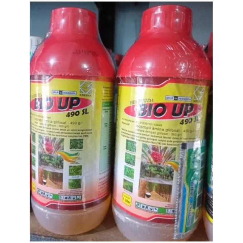 Jual Herbisida Bio Up 490 SL 1 ltr ( cocok didaerah rawa ) | Shopee ...
