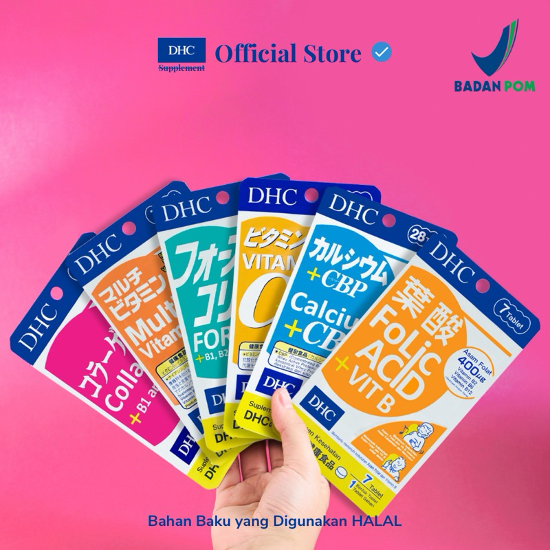 Jual DHC Supplement Resmi BPOM - All (Vitamin C, Multivitamins ...
