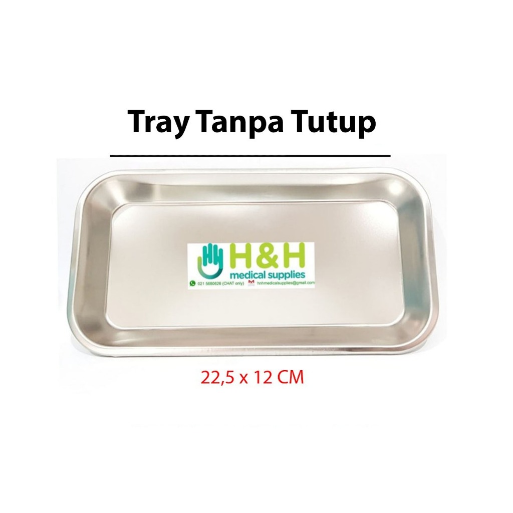 Jual Tray Stainless Steel / Tray Tanpa Tutup / Tray Serbaguna / Tempat ...