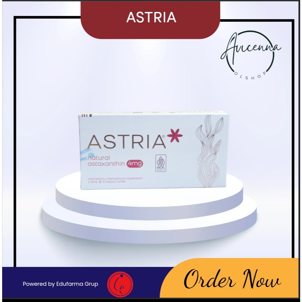 Jual Astria Astaxanthin 4mg Box isi 12 Kapsul / Vitamin & Suplemen ...