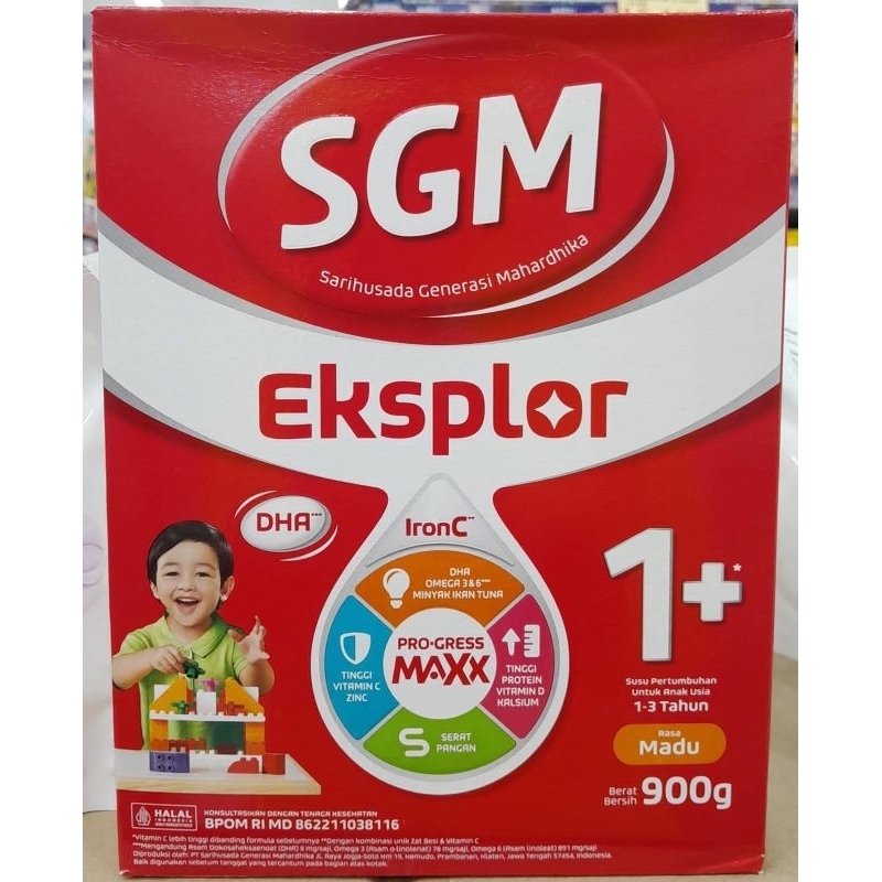 Jual SGM 1 PLUS MADU & VANILLA 900 GRAM | Shopee Indonesia