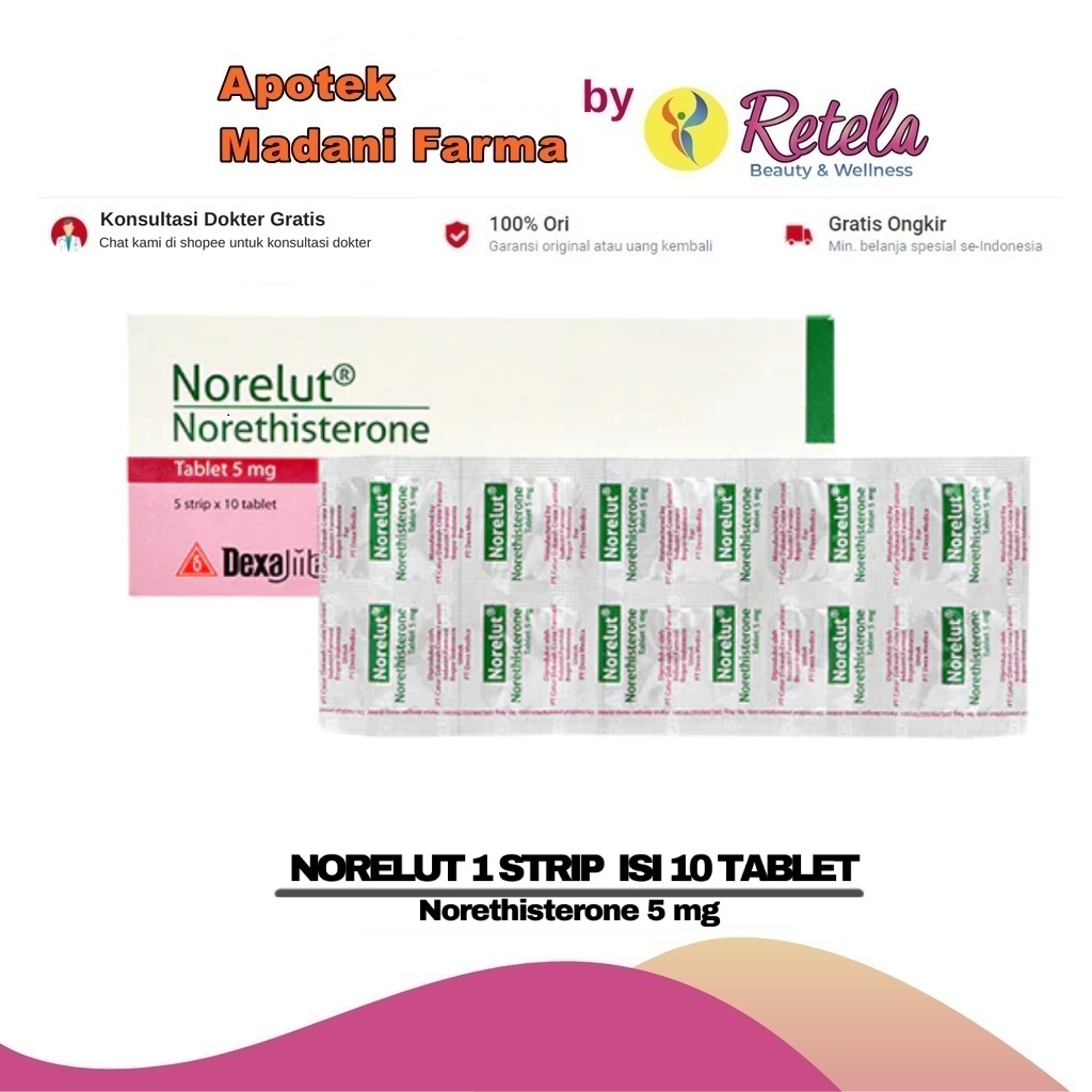 Jual NORELUT TAB 50`S BOX ORIGINAL | Shopee Indonesia