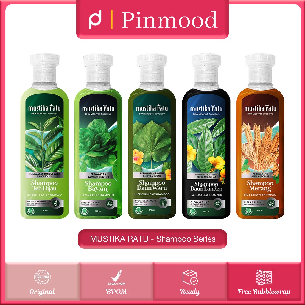 Jual MUSTIKA RATU - SHAMPOO SERIES ( 75 | 175 ml ) - Shampo Rambut ...
