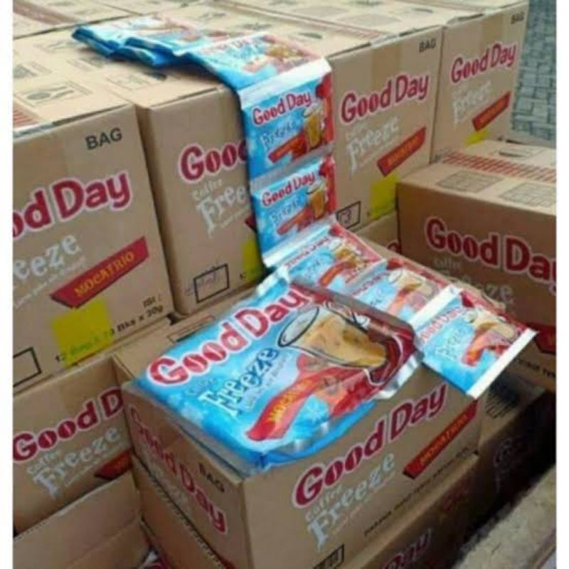 Jual gooday frezee 1 dus 120 sachet | Shopee Indonesia