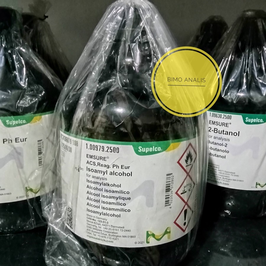 Jual ISOAMYL ALCOHOL 2.5L MERCK 100979 | ISOAMIL ALKOHOL PRO ANALIS | Shopee Indonesia