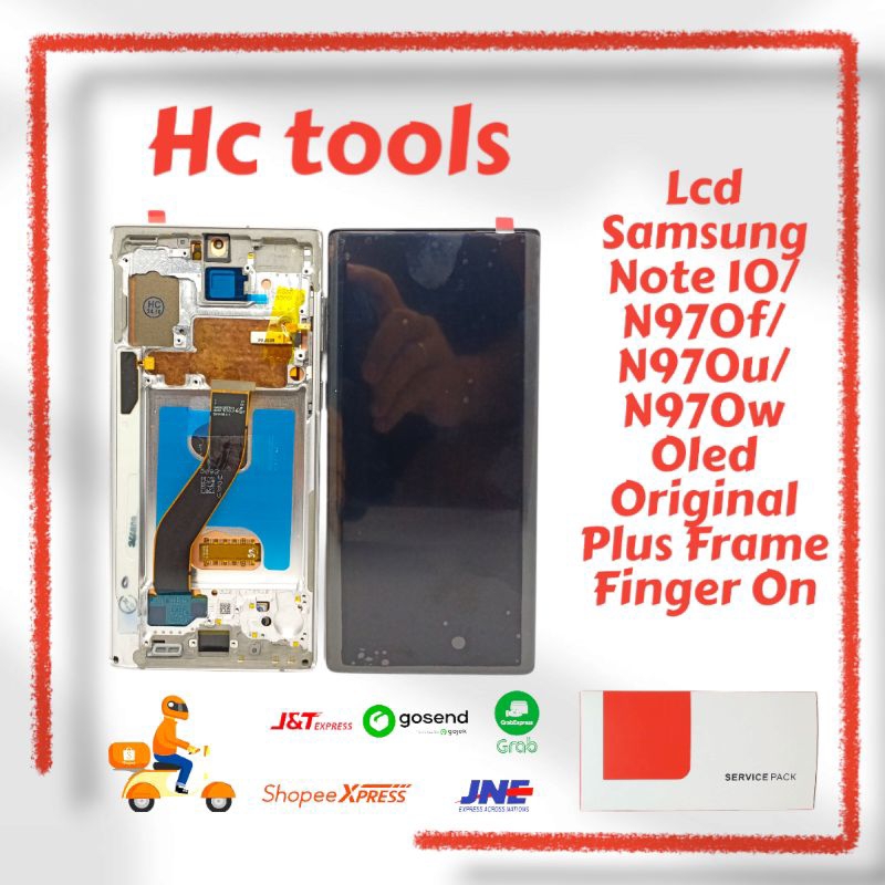 Jual LCD TOUCHSCREEN SAMSUNG GALAXY NOTE 10/N970F/N970U/N970U1/N9700 ...