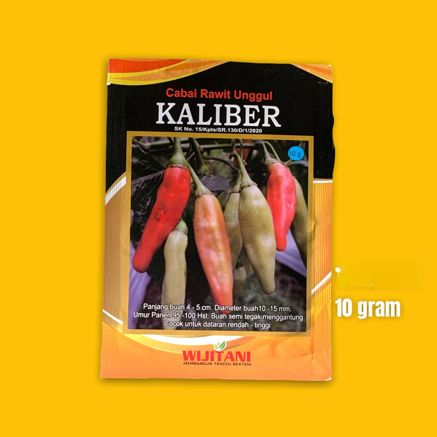 Jual Benih Cabe Rawit Kaliber Bibit Cabai Unggul 10 Gram Wijitani ...