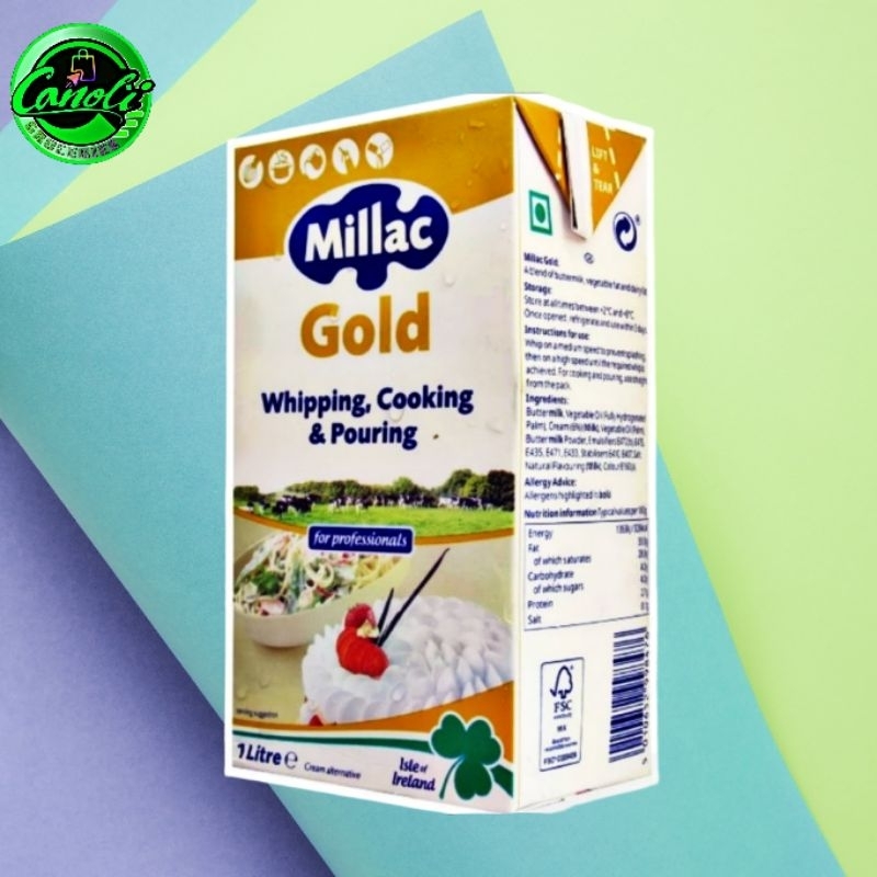 Jual MILLAC GOLD Whipping Cream 1lt / Milac Gold Whipping Cream 1lt ...