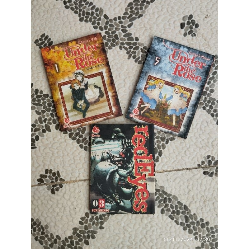 Jual Buku Komik Dewasa, UNDER The ROSE 1, 5 Oleh Funato Akari dan Redo ...