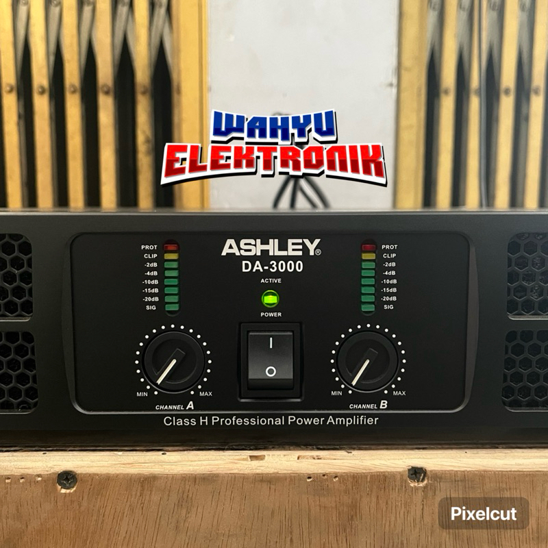 Jual Power Ashley DA3000 Original Class H / Power Amplifier Ashley DA3000 2ch Class H | Shopee ...
