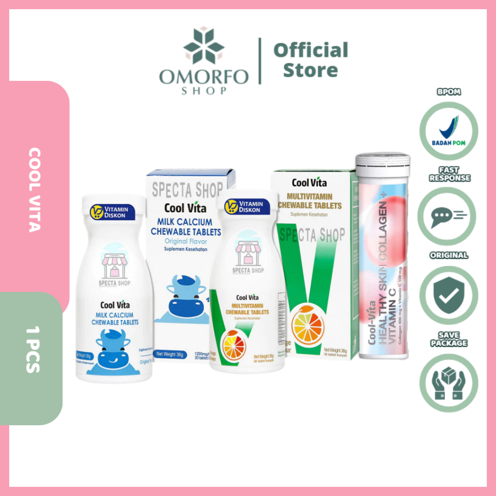 Jual ️Omorfo ️Coolvita Collagen Vitamin C Multivitamin Chewable ... Jual ️Omorfo ️Coolvita Collagen Vitamin C Multivitamin Chewable ...