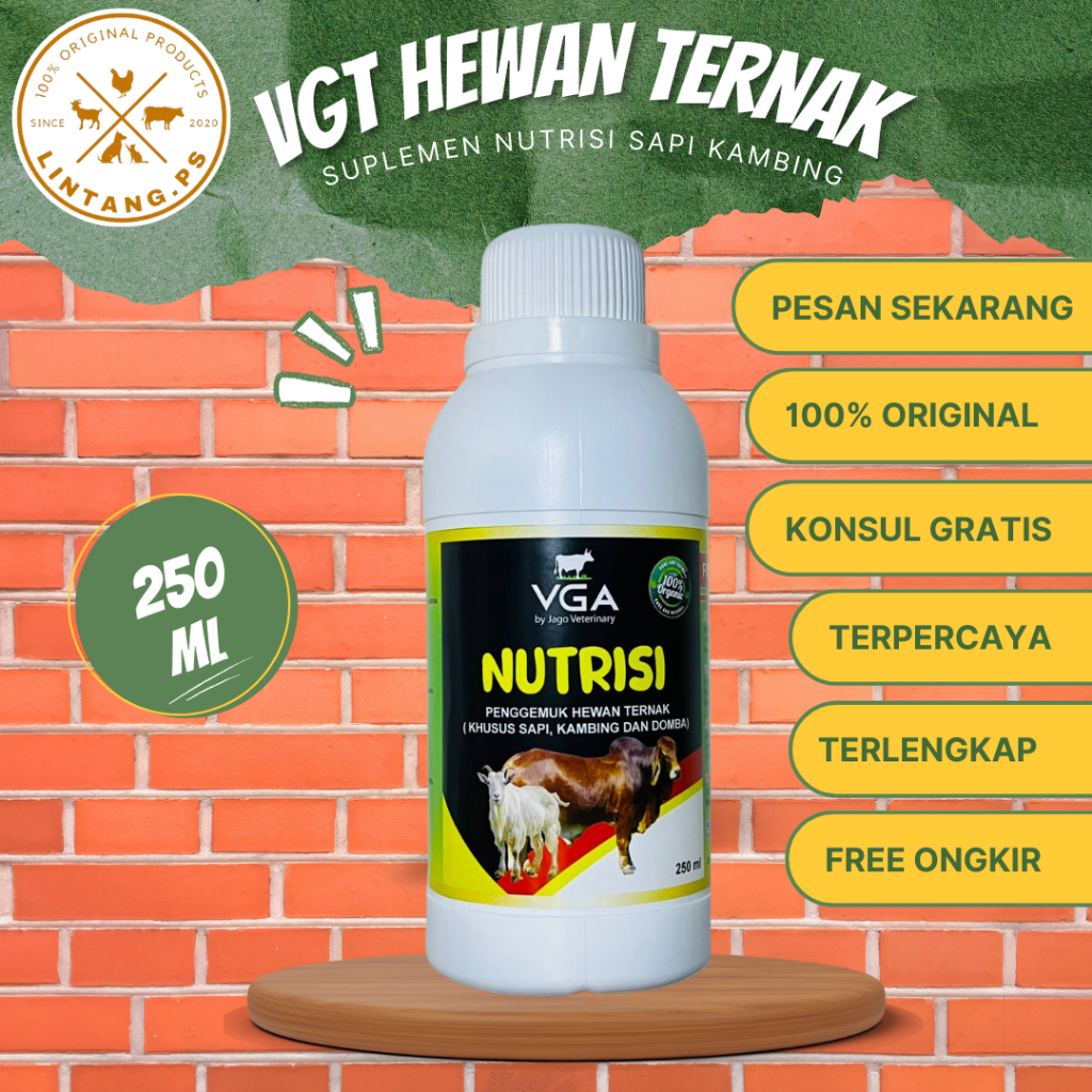 Jual VGT Nutrisi Sapi - VGT Sapi - Nutrisi VGT - VGT Sapi | Shopee ...