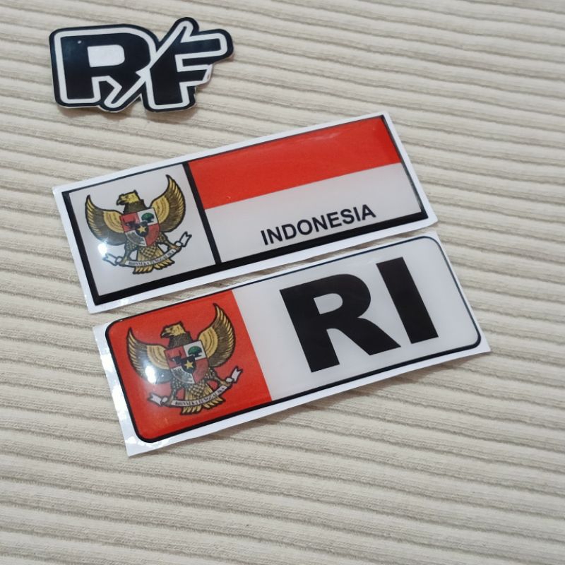 Jual Emblem Bendera Indonesia Garuda RI Timbul | Shopee Indonesia
