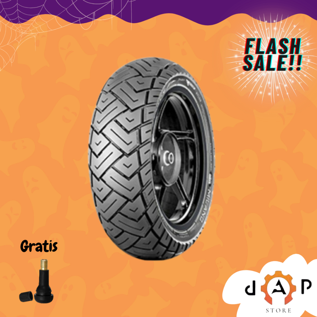 Jual BAN MOTOR NMAX RING 13 TUBELESS ZENEOS MILANO UKURAN 110/70, 120/ ...