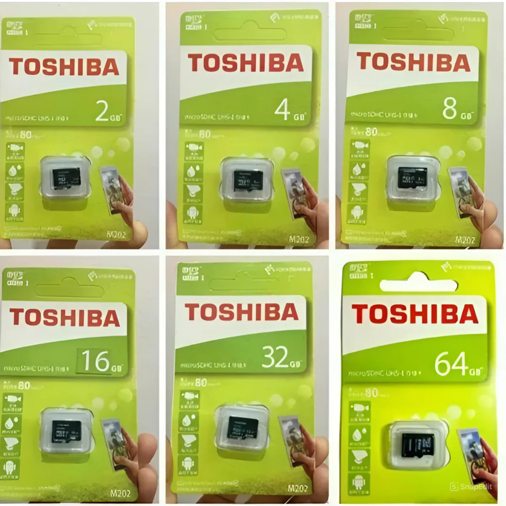 Jual Memory MMC Card Toshiba 2 4 8 16 32 64 GB best seller | Shopee ...