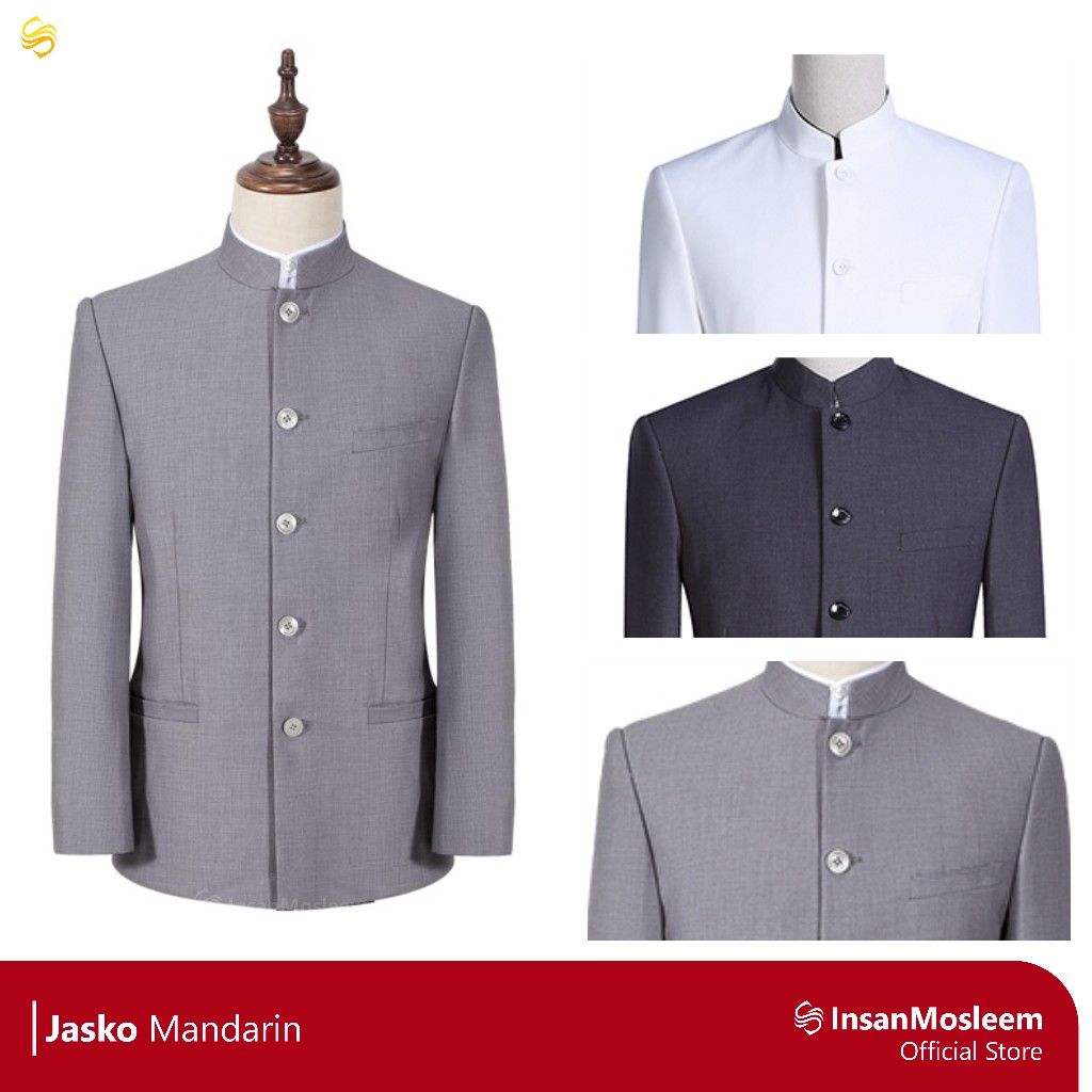 Jual InsanMosleem - Jasko Jas Koko Model Mandarin Pria Dewasa Hightwiss ...