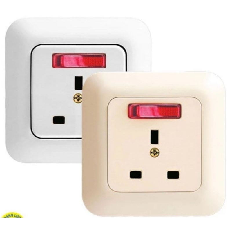 Jual Broco Gracio White-Cream Stop kontak Ac 4155 | Shopee Indonesia