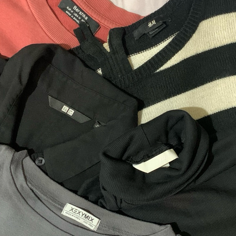 Jual preloved top & outer H&M, uniqlo | Shopee Indonesia