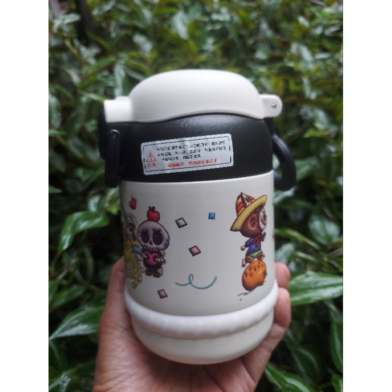 Jual Tumbler Mini Labubu Stainless Steel tahan panas dan dingin Sus 316 350 ml | Shopee Indonesia