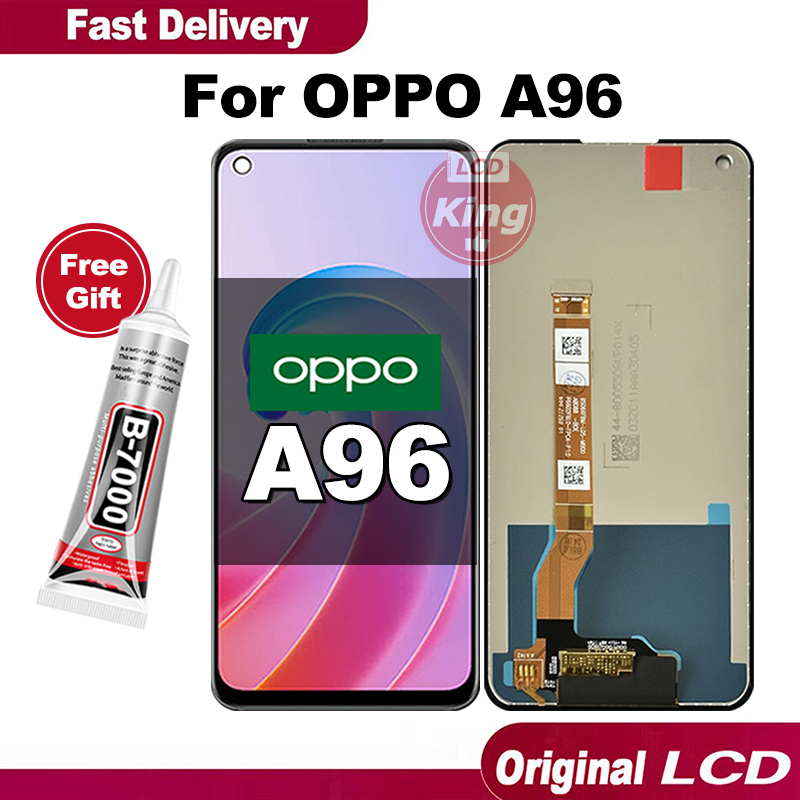 Jual LCD FOR OPPO A96 Fullset TOUCHSCREEN Ori Compatible For Glass Touch Screen Digitizer Asli ...