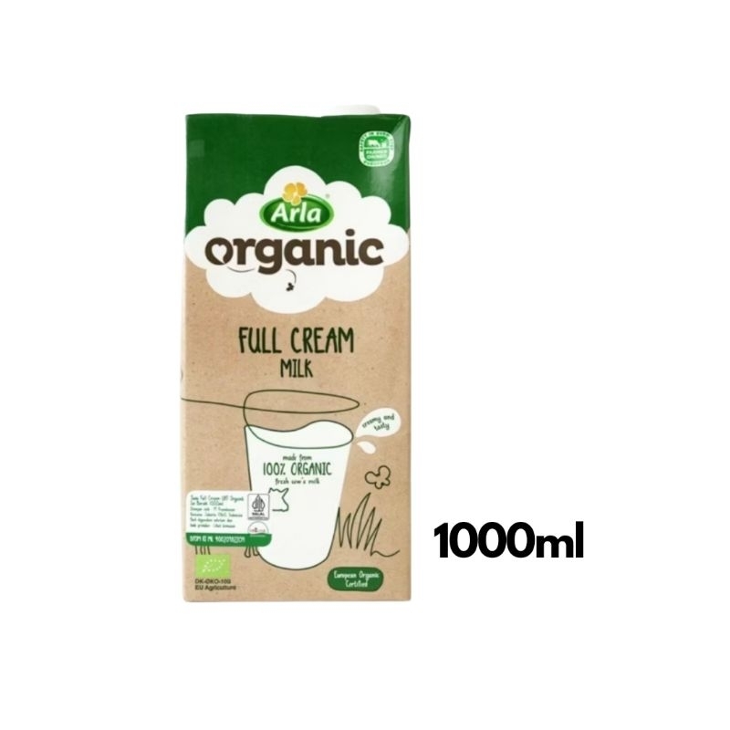 Jual Arla Organic Full Cream Milk/ Susu Full Krim Organik 1000ml ...