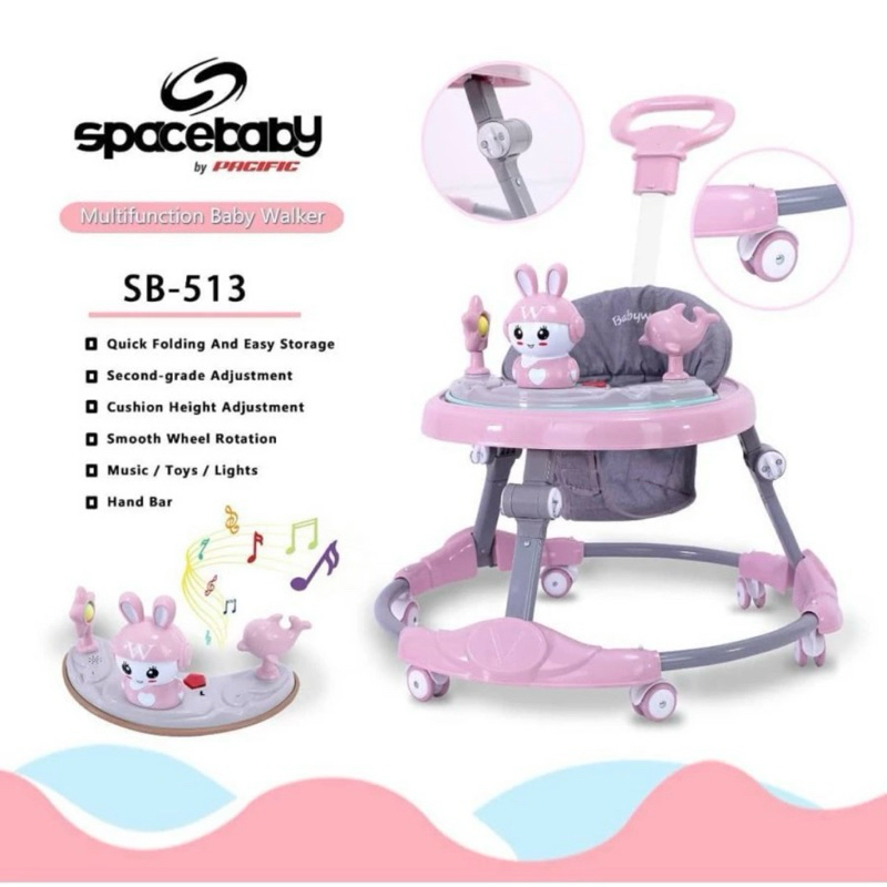 Jual Baby walker Spacebaby sB 516 SB 511 SB513 | Shopee Indonesia
