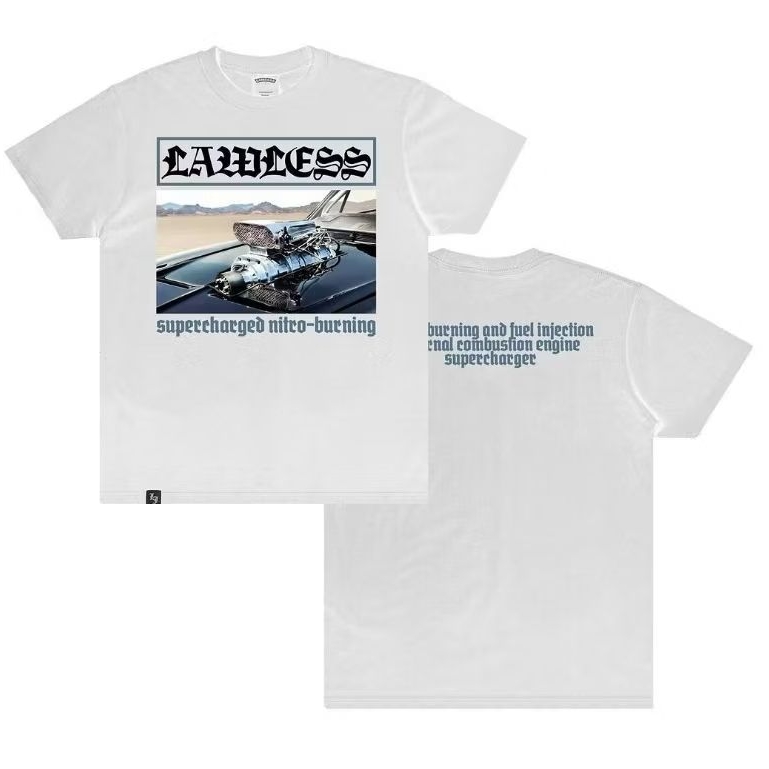Jual Tshirt LAWLESS JAKARTA - SUPERCHARGED | Lawless Jakarta Official ...