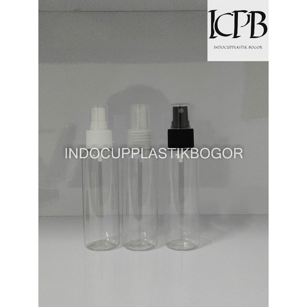 Jual Botol BR 100 ml N24 Clear, Putih, Hitam dan Amber tutup Spray N24 / Botol Plastik PET 100 ...
