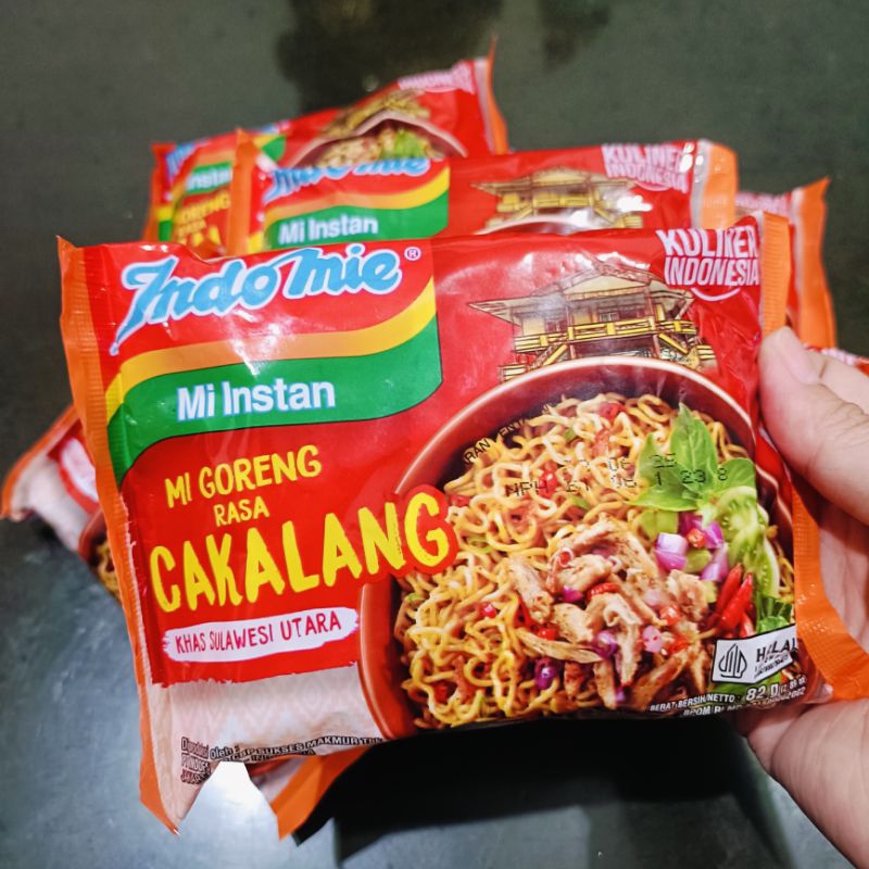 Jual Khas Sulawesi Utara Indomie rasa Cakalang (Mie Goreng) | Shopee ...