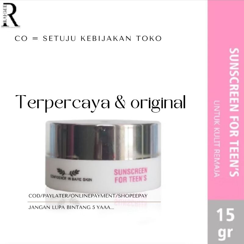 Jual Rahmie Clinic Health & Beauty Center Sunscreen (produk baru) Untuk ...