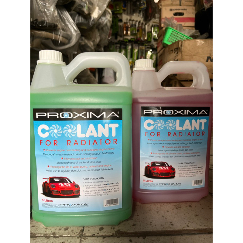 Jual Air Radiator Coolant Proxima 5liter | Shopee Indonesia