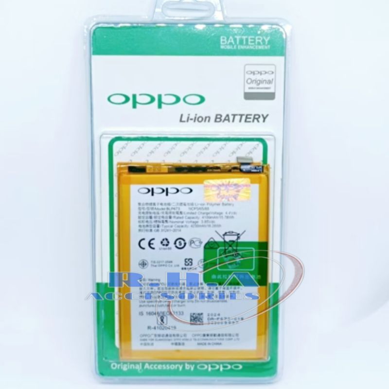Jual Baterai Oppo A5S CPH1909 BLP673 Original Battery Batre Oppo BLP ...