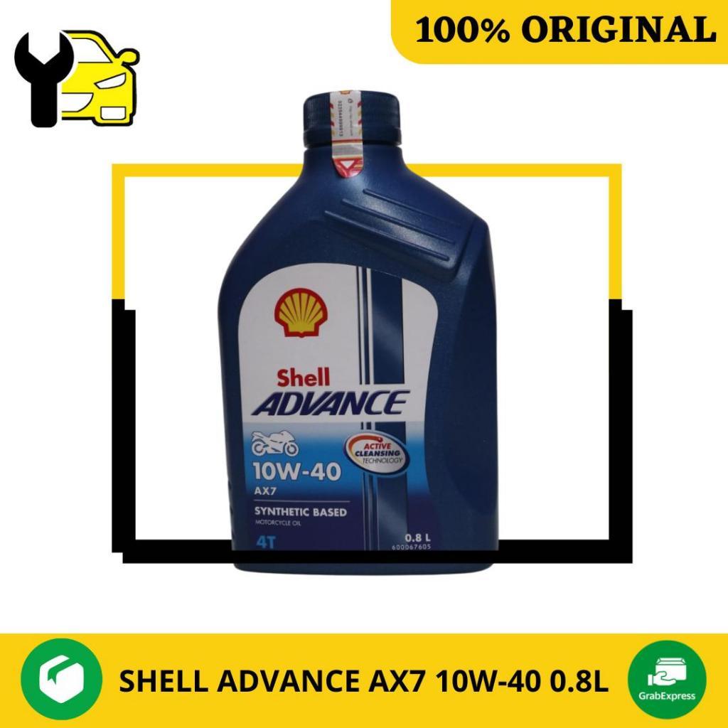 Jual Shell Advance AX7 10W-40 (0.8L) Oli Motor | Shopee Indonesia